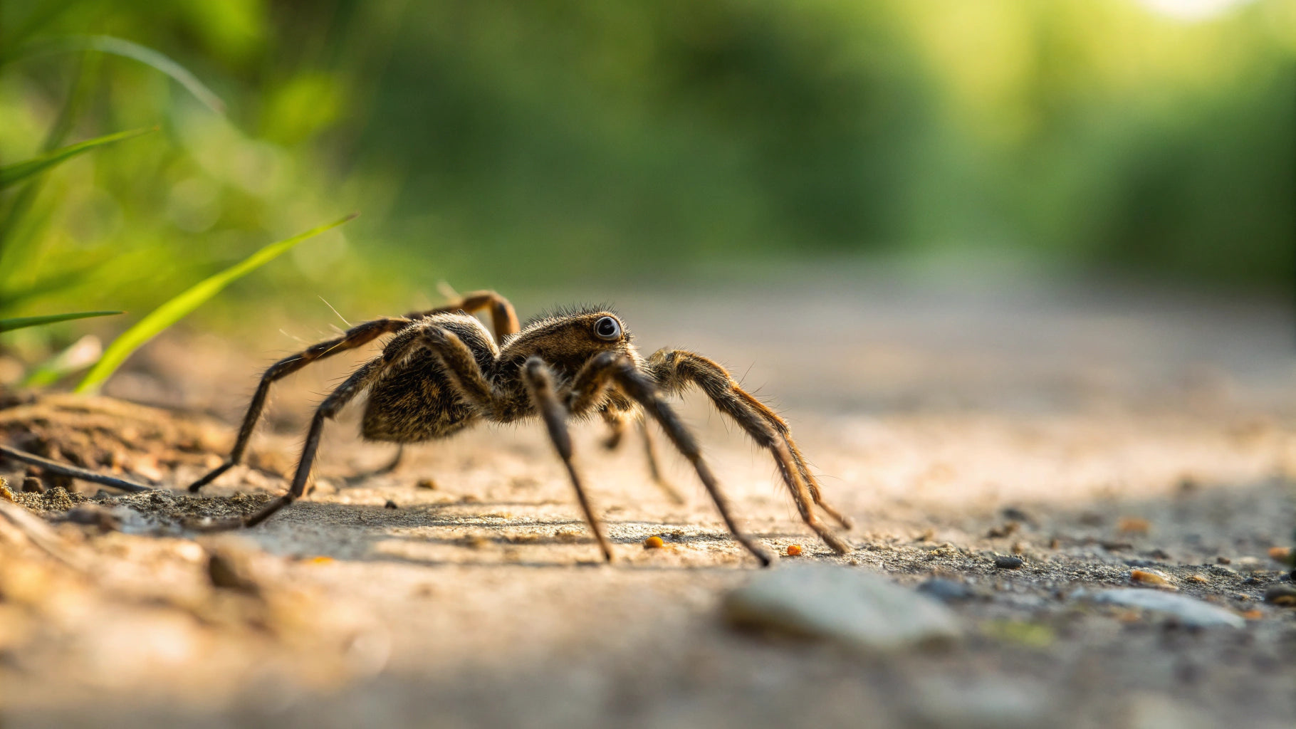 tarantula wolf spider bite