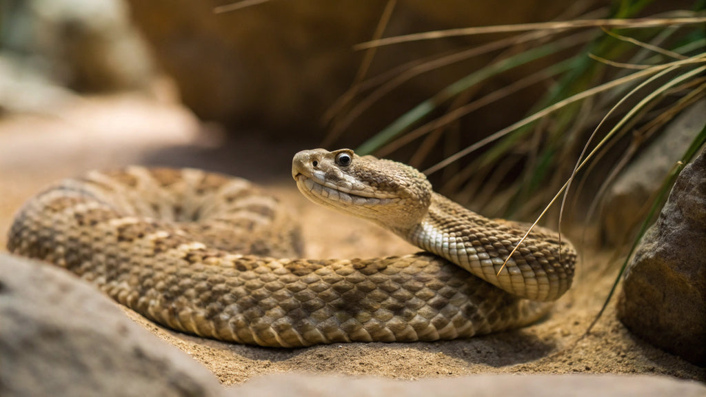 rattlesnake face bite