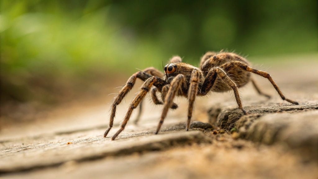 wolf spider bite day 1
