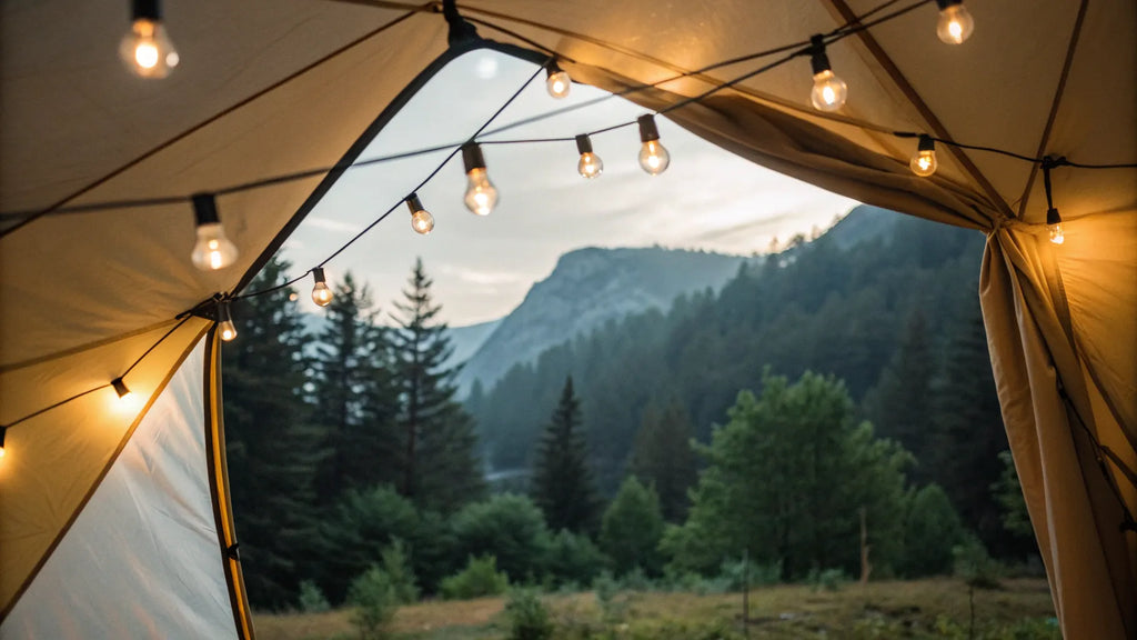 How to Hang String Lights in a Camping Tent: Transform Your Camping Experience | Battlbox ...