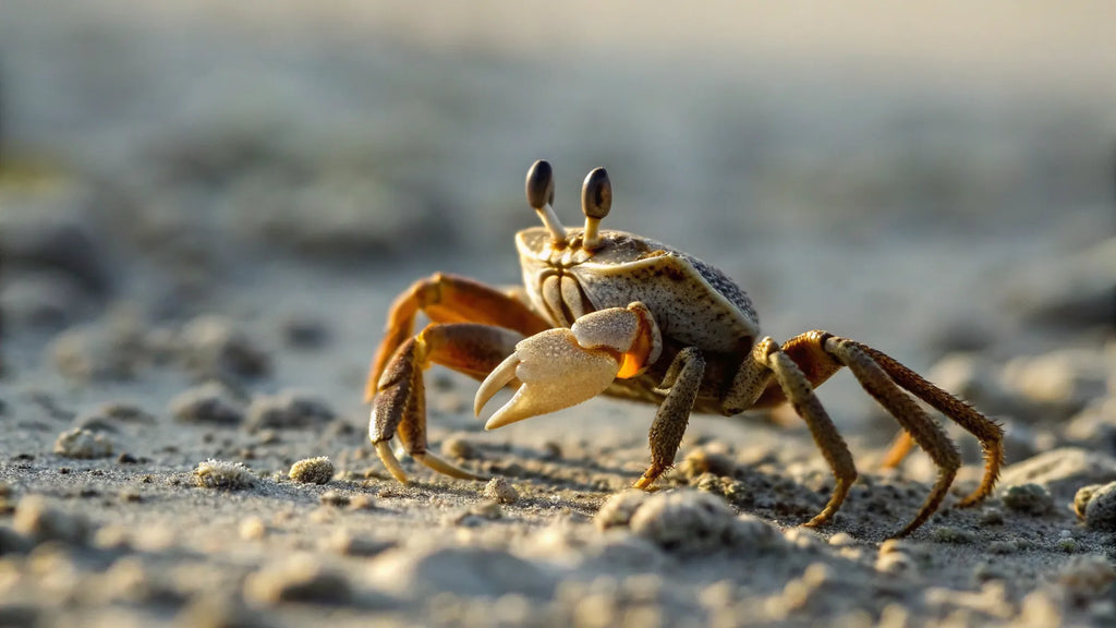 fiddler crab setup