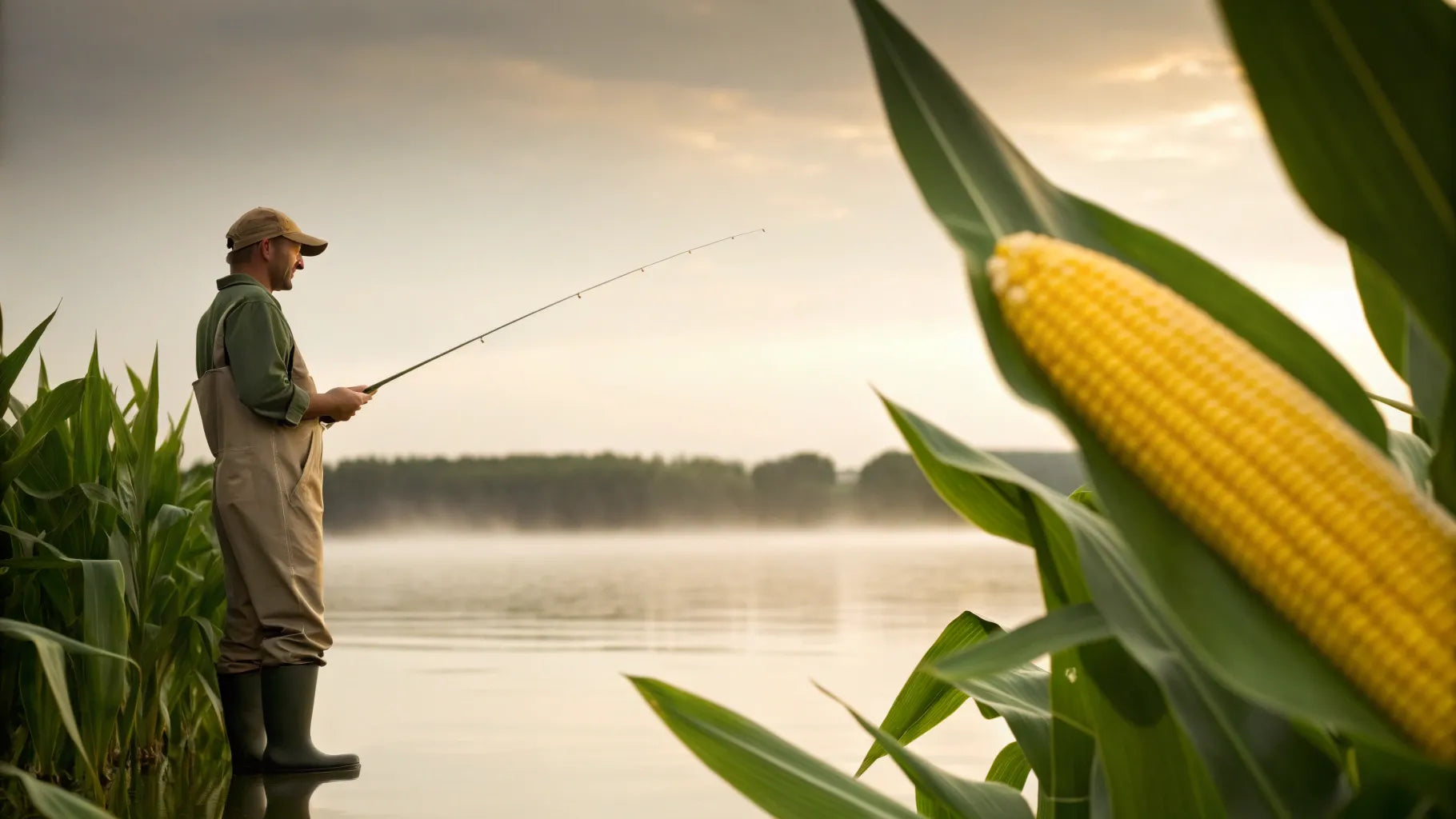 spring corn fishing