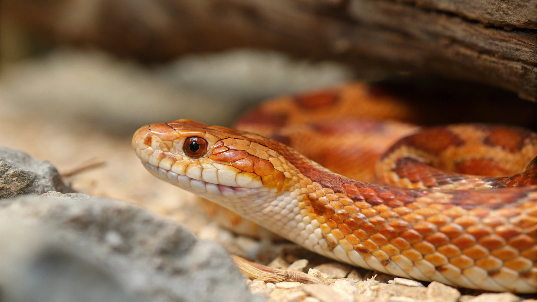 yellow corn snake bite