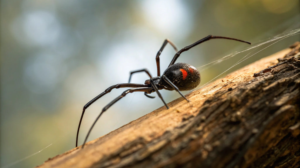 black widow spider bite