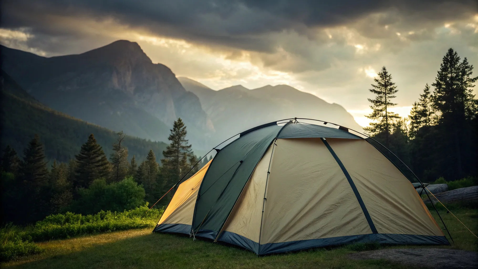 largest camping tent