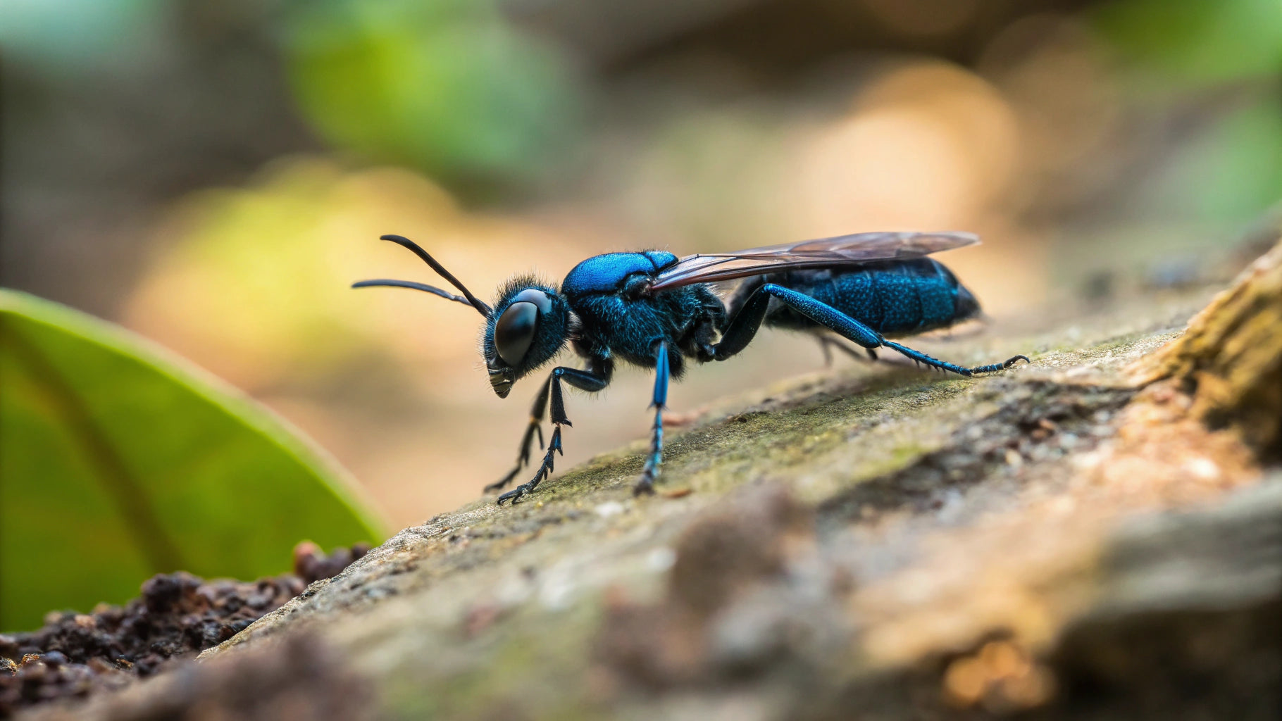 Are Blue Mud Wasps Poisonous? Understanding Their Nature and Behavior ...