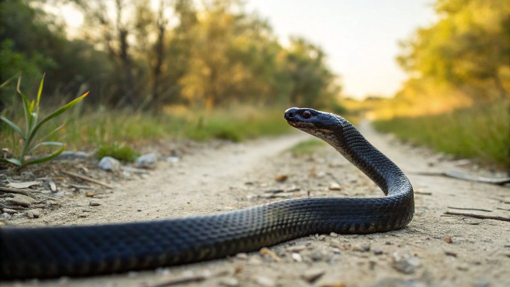 Do Black Snakes Bite? What You Need to Know & Safety Tips - Battlbox.com