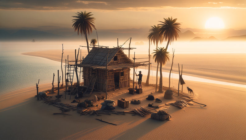How to Build a Shelter on a Desert Island: A Step-by-Step Guide ...