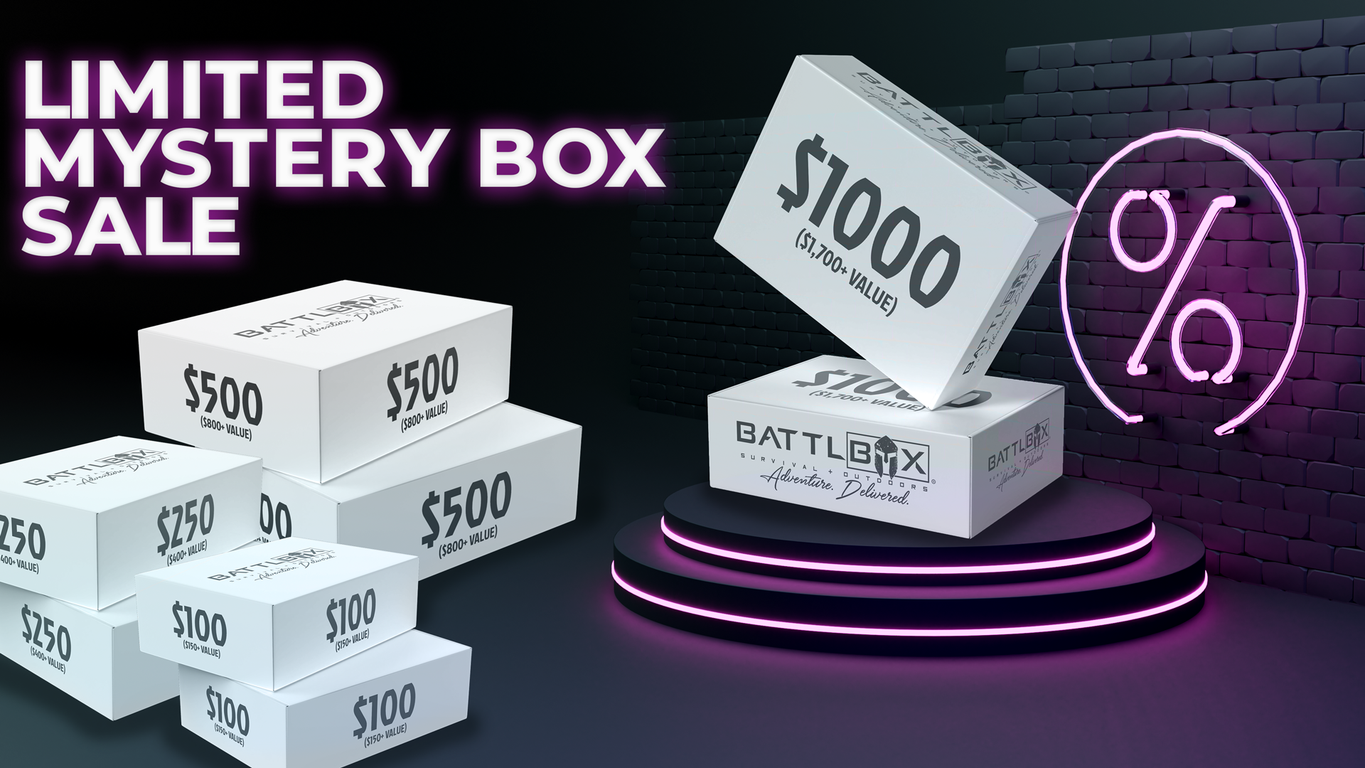 Limited Edition Mystery Boxes (Sold Out) - Battlbox.com