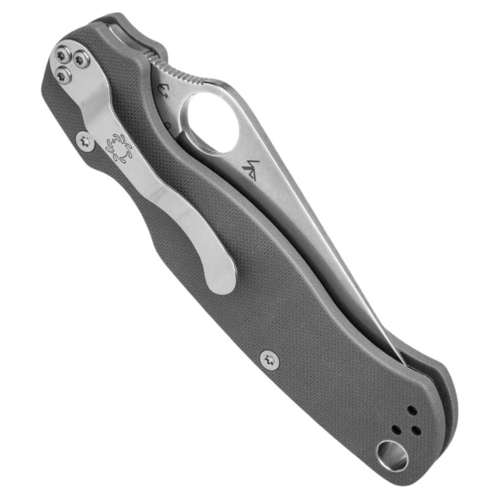 Spyderco Para Military 2 - Dark Gray Handle Maxamet Blade - C81GPDGY2 ...