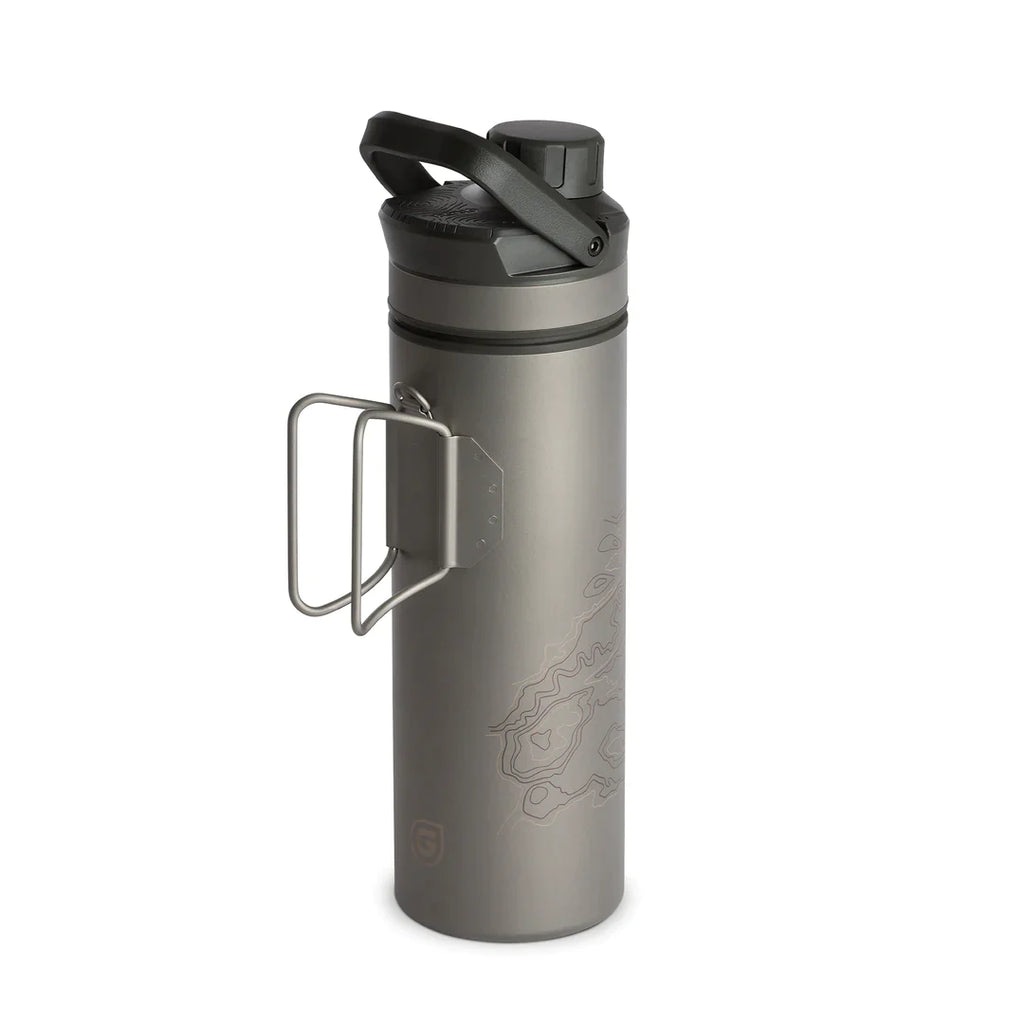Grayl UltraPress Titanium Purifier Bottle - Battlbox.com