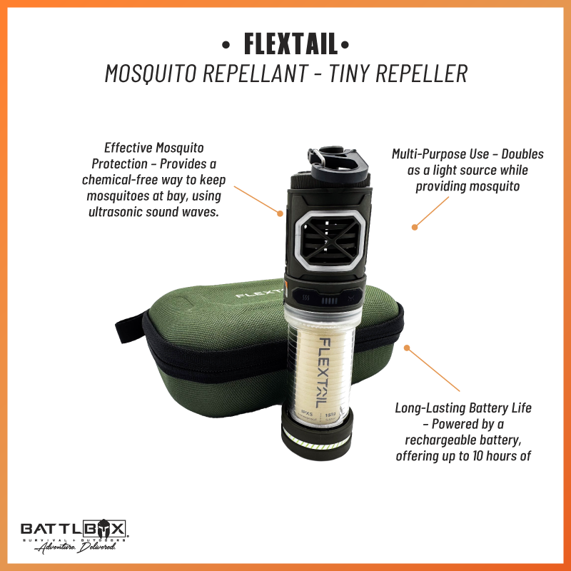 BattlBox | Mosquito Repellant - Tiny Repeller By Flextail Gear - Battlbox.com
