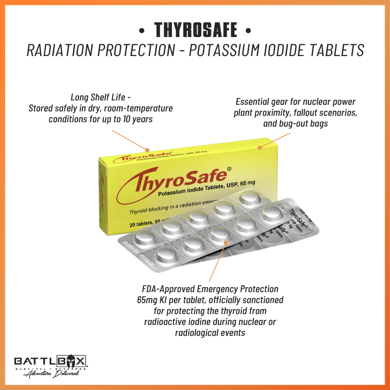 BattlBox | ThyroSafe - Radiation Protection - Potassium Iodide Tablets ...