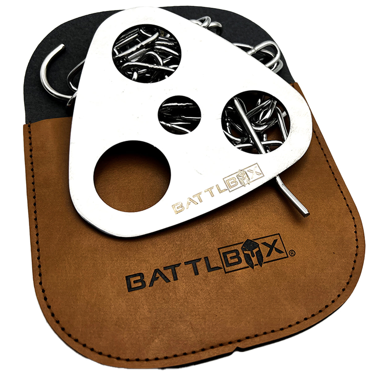 BattlBox Camping Tripod Board With Adjustable Chain & Hook - Battlbox.com