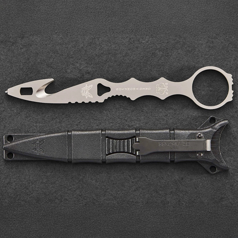 Benchmade SOCP 179 Rescue Tool Emergency Multitool Fixed Blade with Sh ...
