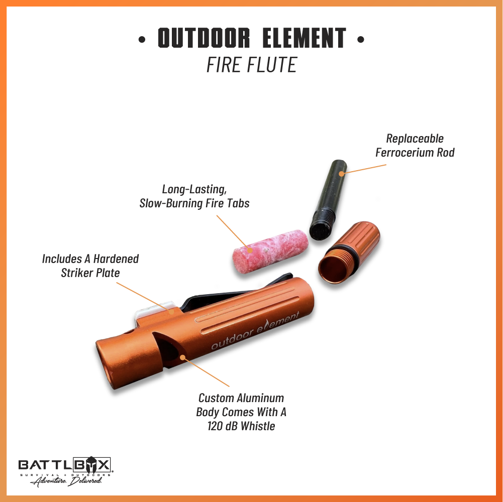 Outdoor Element Fire Flute - Battlbox.com
