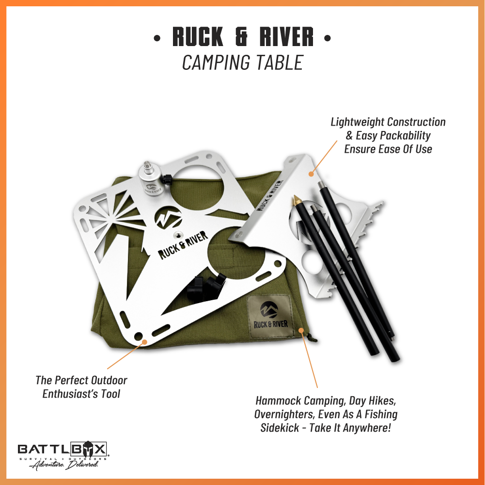 Battlbox | Ruck & River Camping Table - Battlbox.com