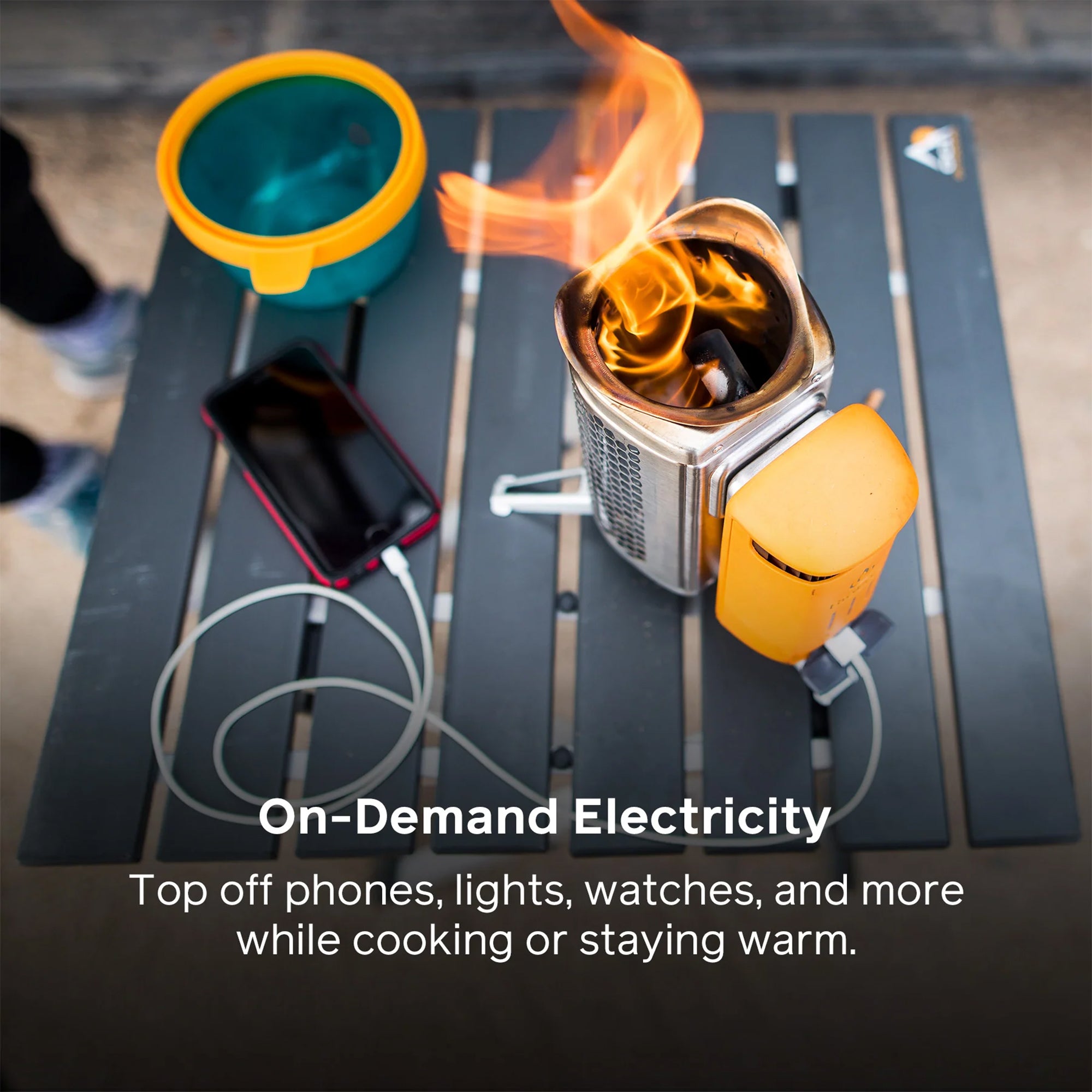 BioLite CampStove 2 Electricity Generating Wood Camp Stove - Battlbox.com