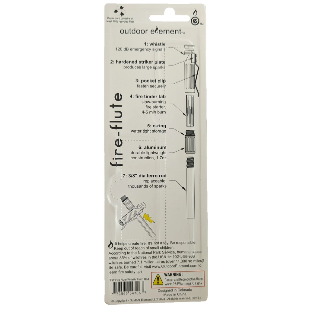 Outdoor Element Fire Flute - Battlbox.com