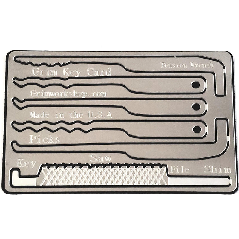 Battlbox | Grim Workshop Grim Key Card - Credit Card Lock Pick Set and ...