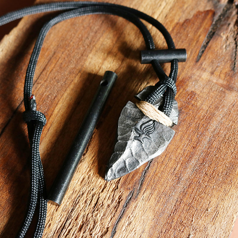BattlBox | Refining Fire Forge Arrowhead Survival Necklace - Battlbox.com