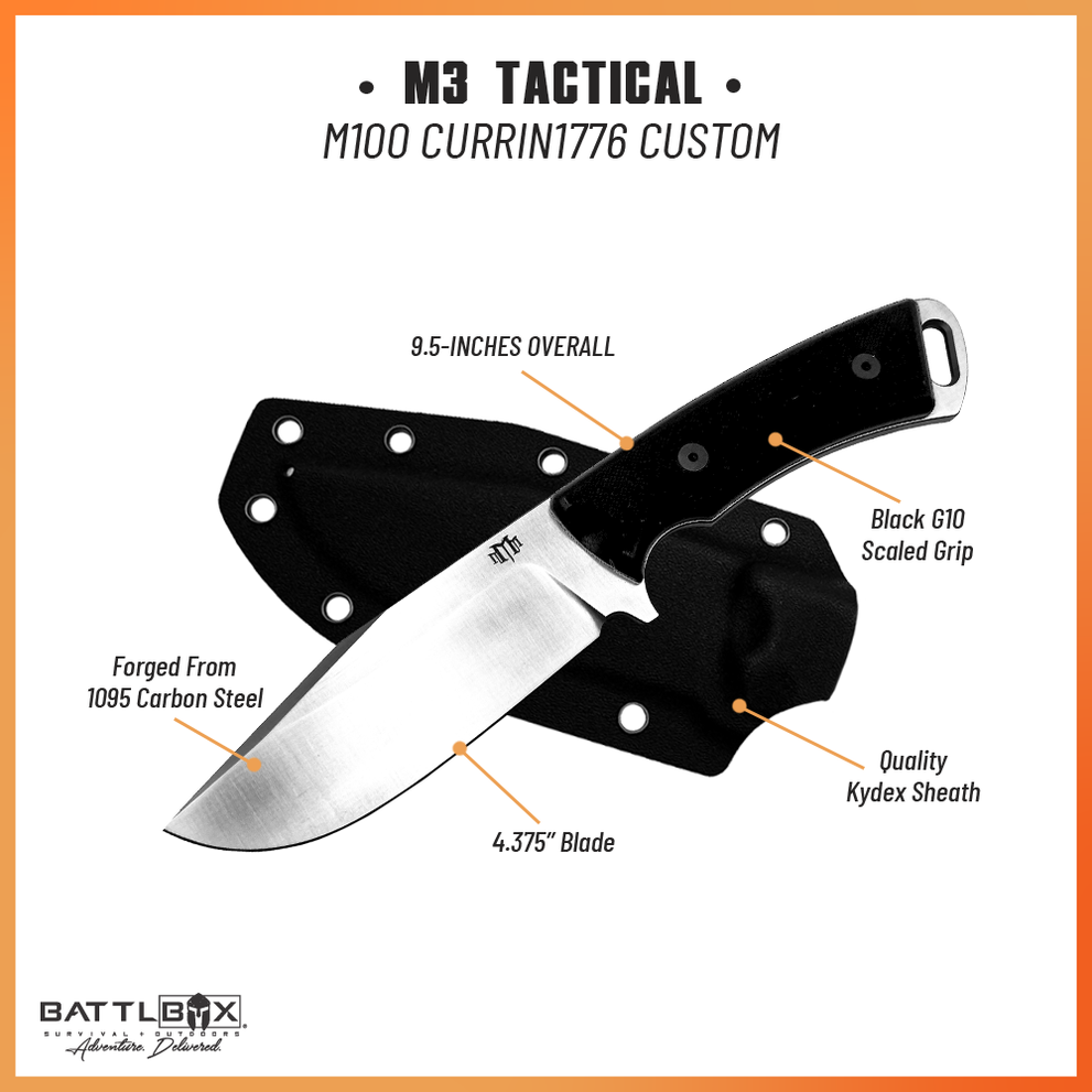 M3 Tactical | M100 CURRIN1776 Custom - Battlbox.com
