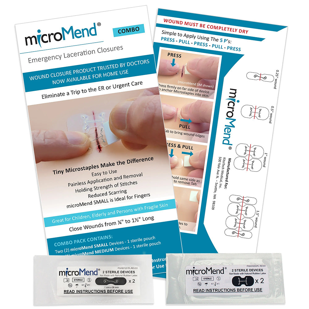 BattlBox | MicroMend Emergency Skin Closure - Battlbox.com