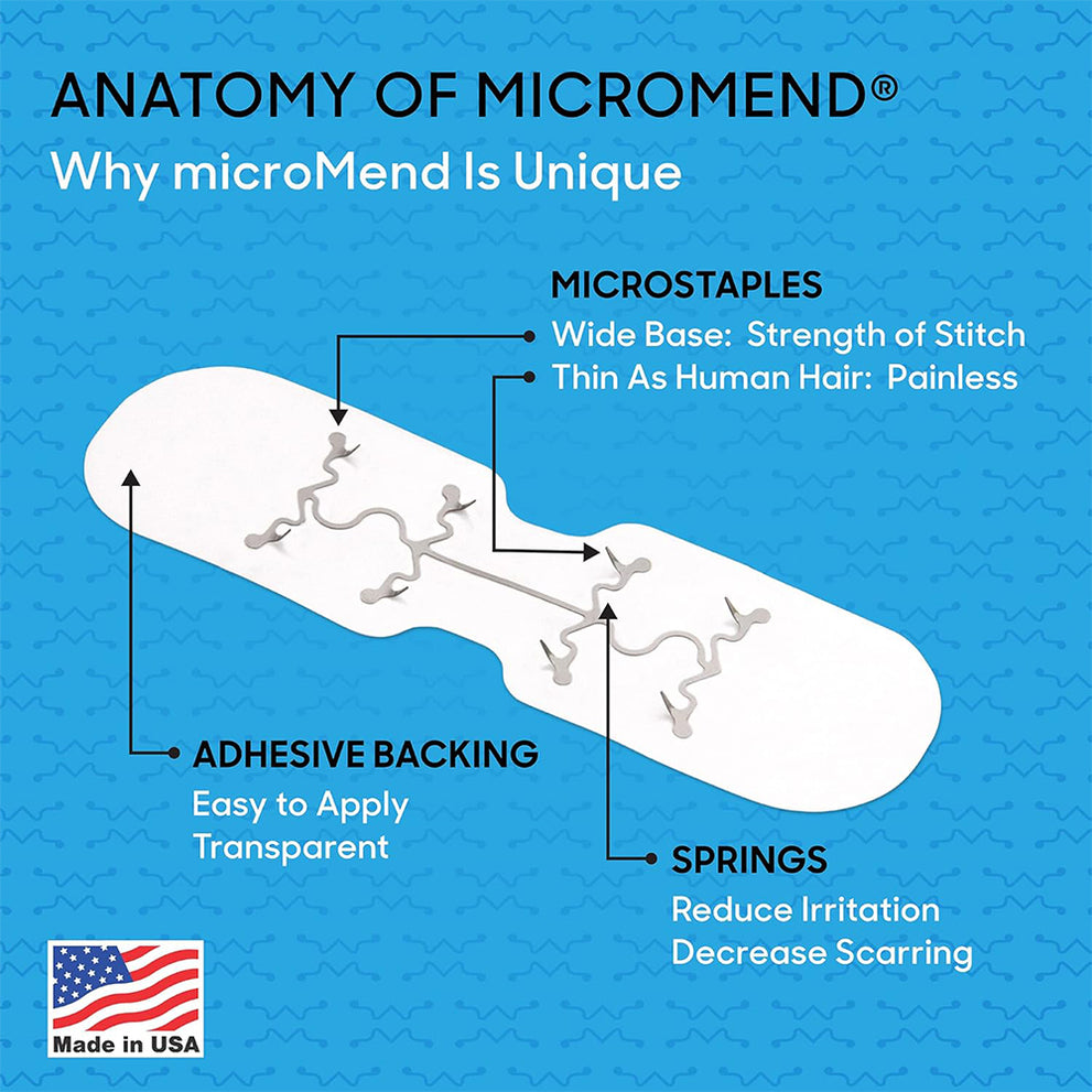 BattlBox | MicroMend Emergency Skin Closure - Battlbox.com