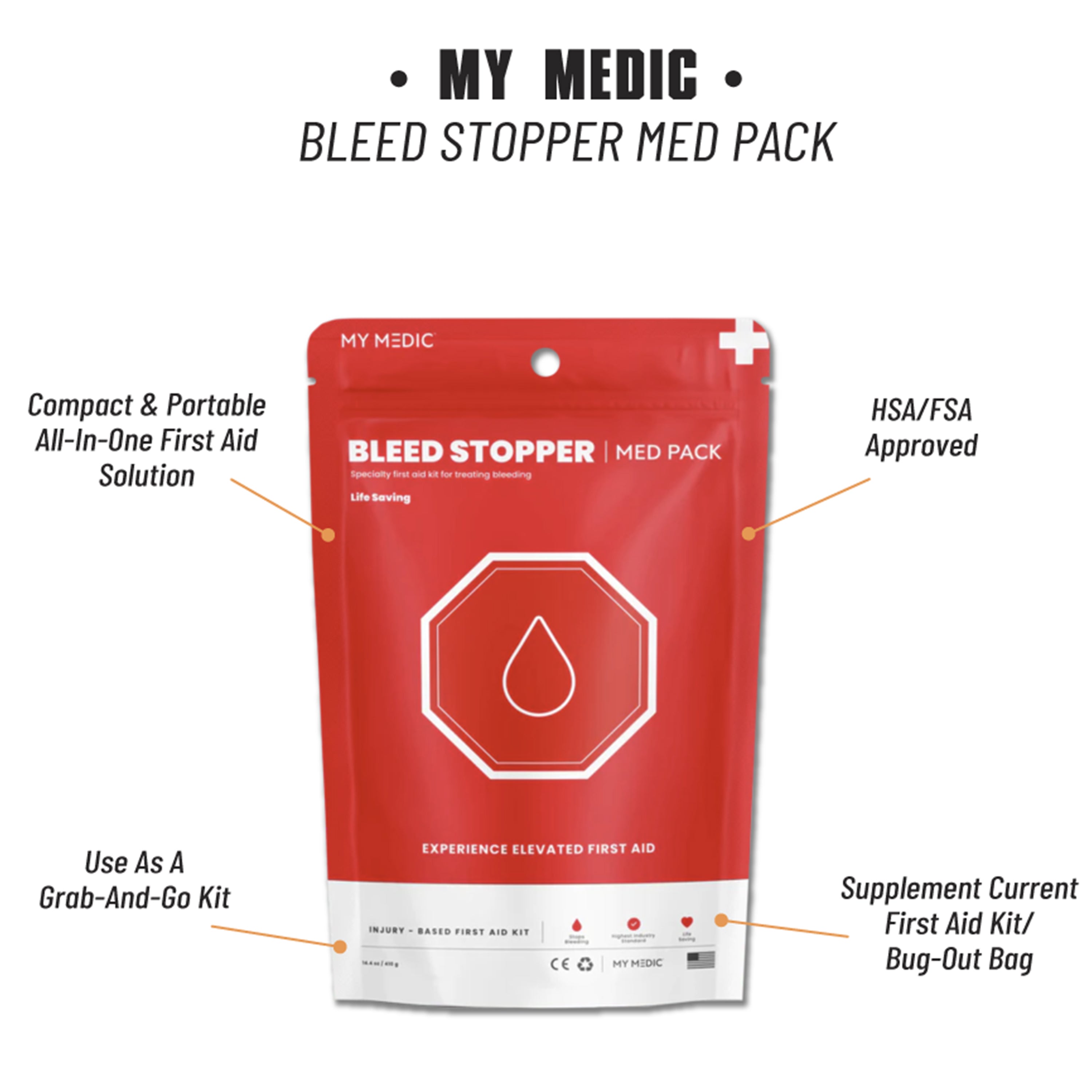 My Medic Bleed Stopper Med Pack - Battlbox.com