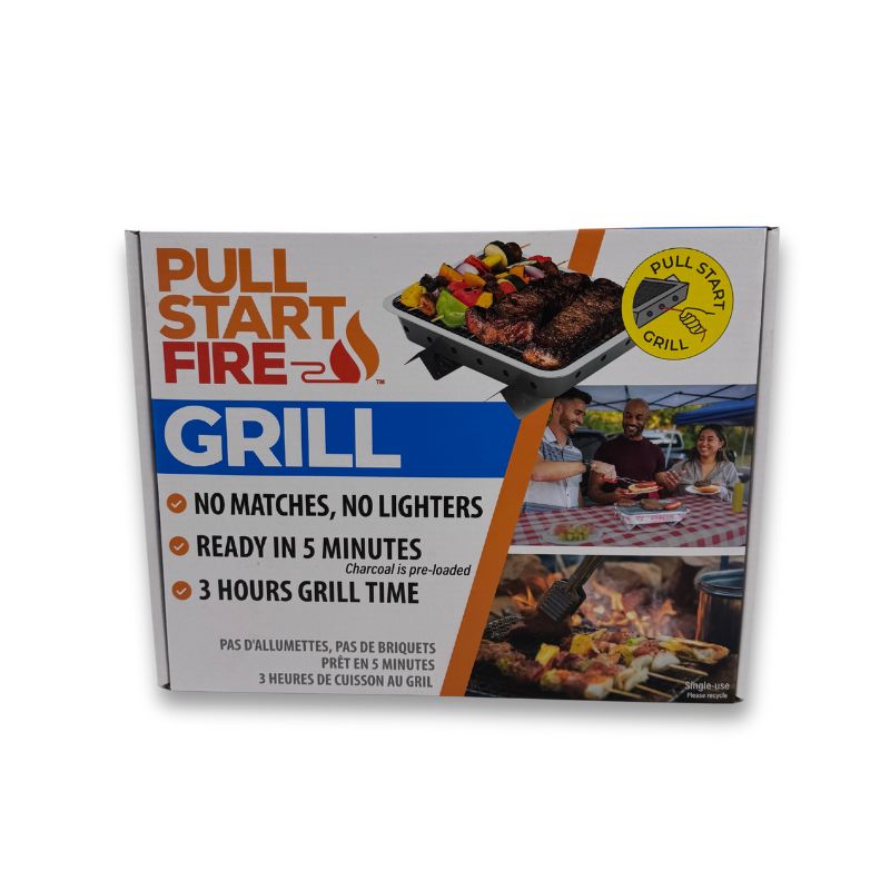 Pull Start Fire Grill - Battlbox.com