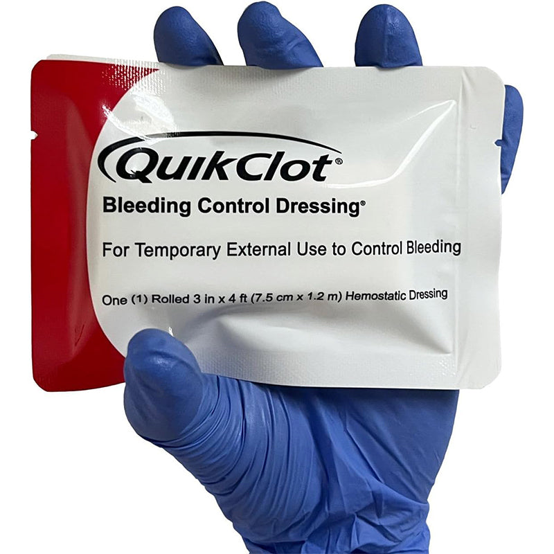 TacMed Solutions Quickclot Bleeding Control Dressing Roll 3" X 4FT ...