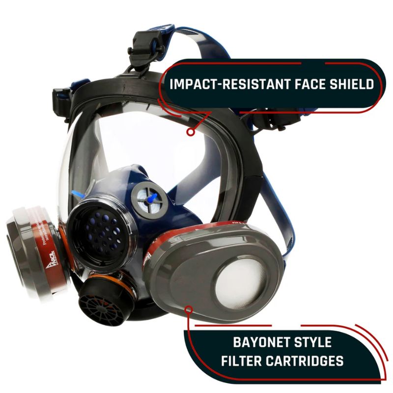 BattlBox | Parcil Safety PD-101 Full-Face Respirator Gas Mask ...