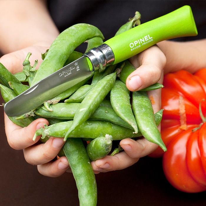 Opinel No. 7 My First Opinel Folding Knife, Stainless Steel Pocket Kni ...