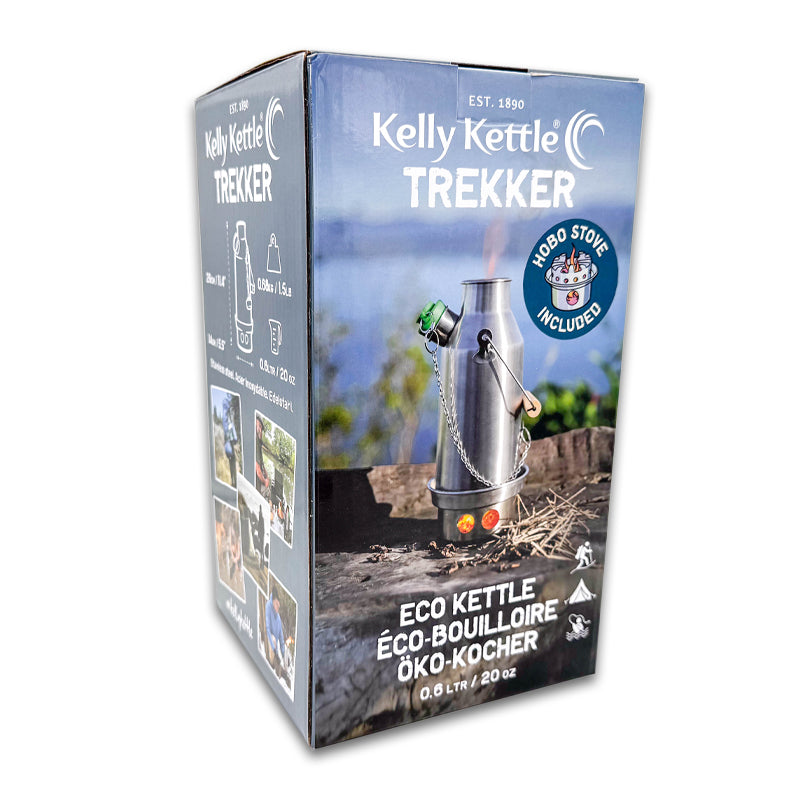 BattlBox | Kelly Kettle - Trekker Stainless Steel Camp Kettle & Hobo ...