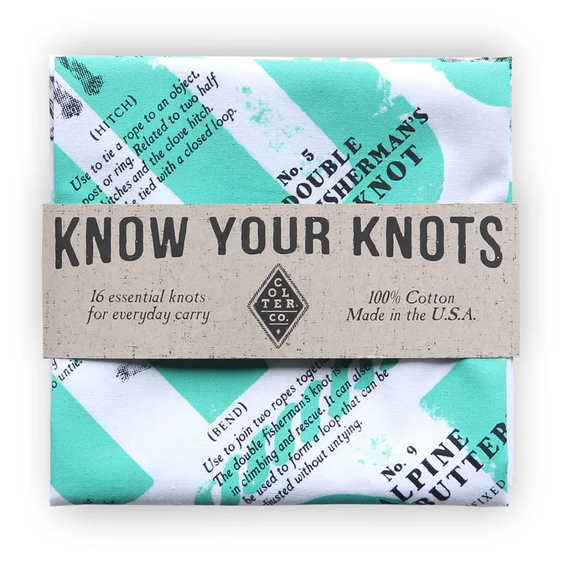 Colter Co. Know Your Knots Guide Bandana - Battlbox.com