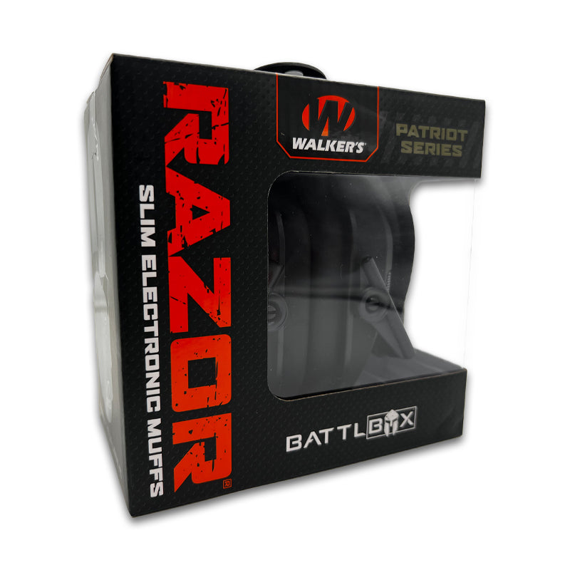 BattlBox Limited Edition Razor Patriot Series Electronic Ear Muffs - Battlbox.com