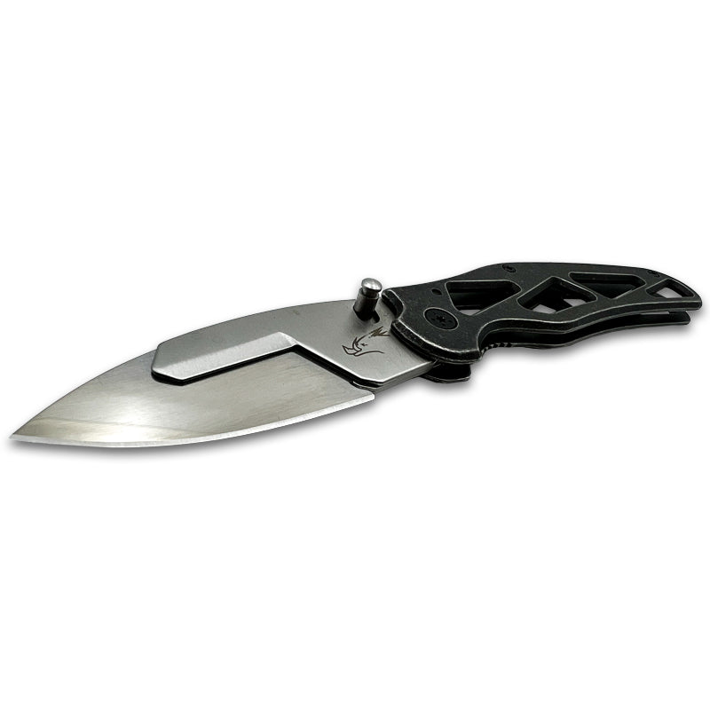 RAZORBACK Signature Folding Knife, 9 Interchangeable Blades - Battlbox.com