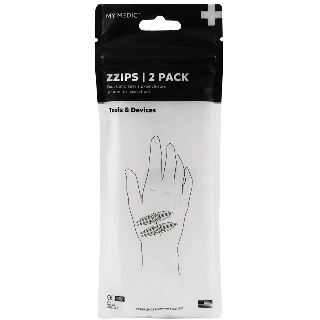 My Medic ZZIPS 2-Pack Wound Closure Kit - Battlbox.com