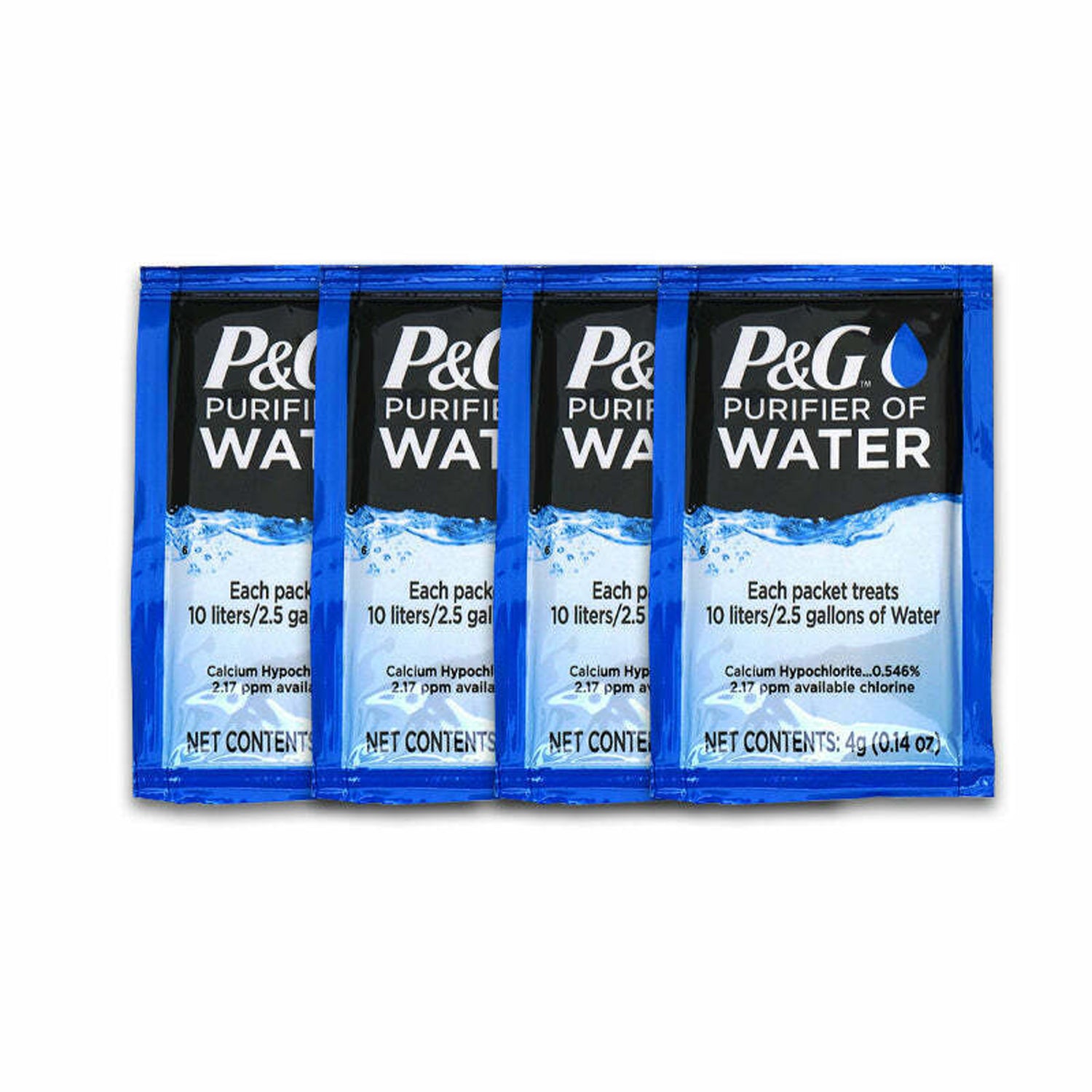 P & G Water Purification Packets - Battlbox.com